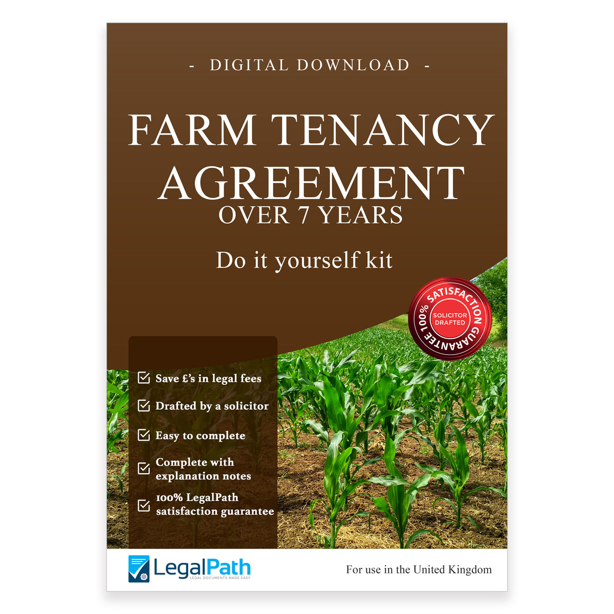 Farm Tenancy Agreement - Over 7 Years | LegalPath